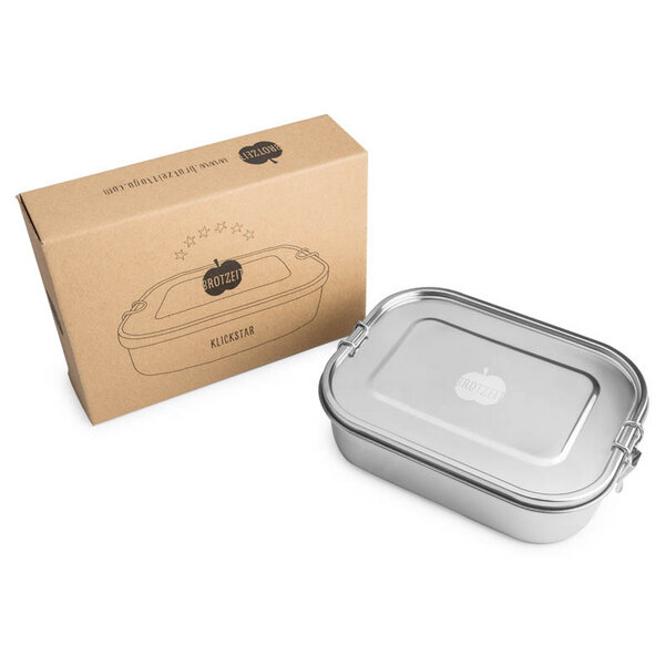 Brotzeit - Dichte Edelstahl Lunchbox Klickstar | Avocadostore
