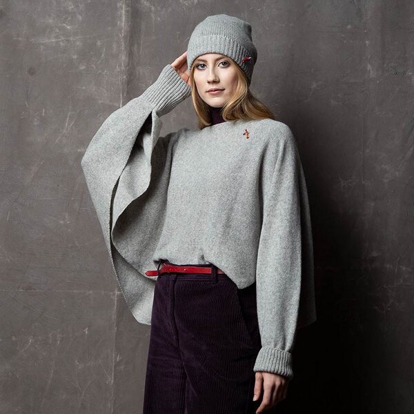 meinfrollein - Two-in-one Pulli-Poncho Schal ANNA | Avocadostore