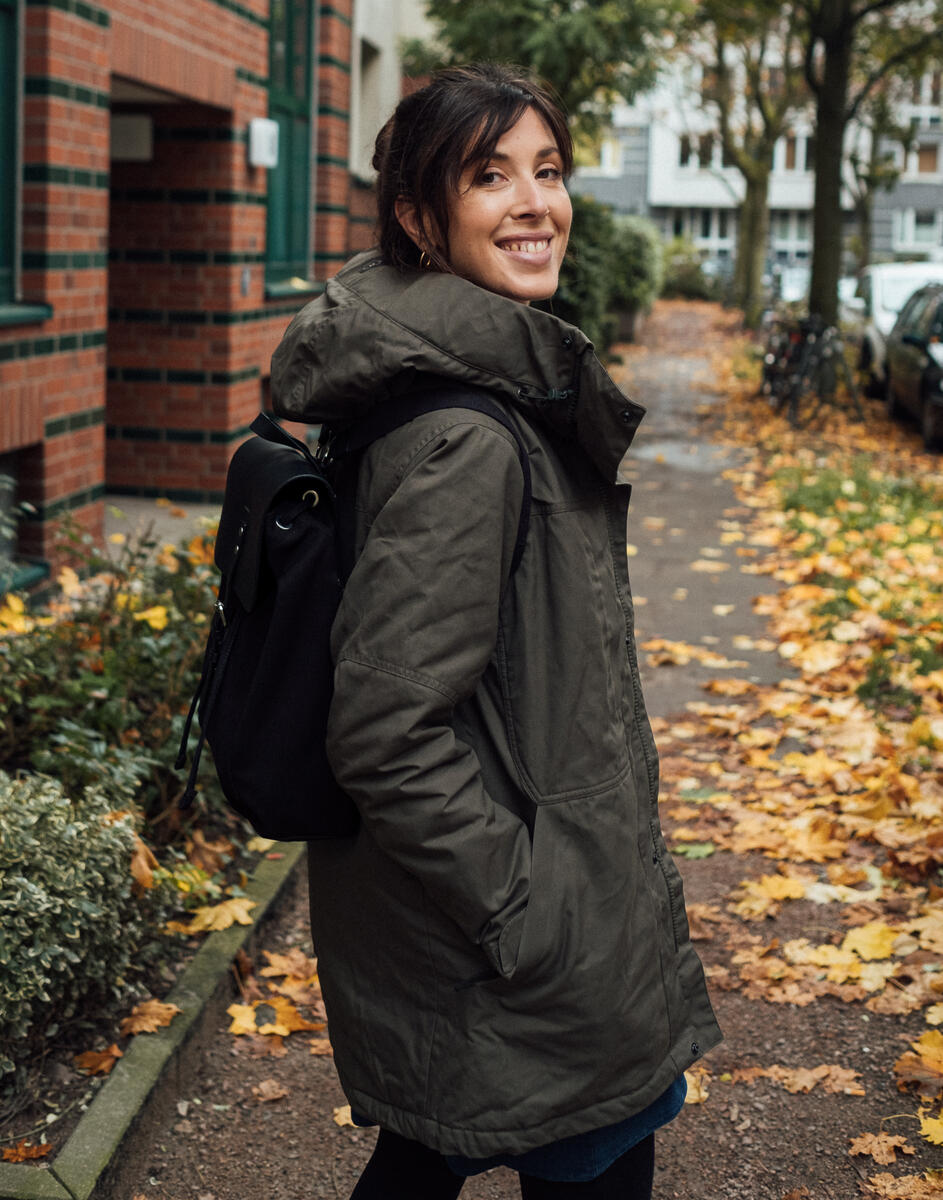 Sandqvist - Rucksack - Alva - Black with black Leather | Avocadostore