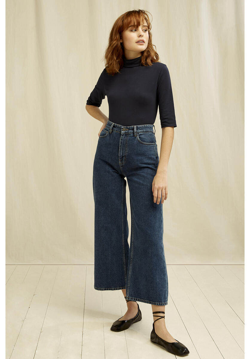 People Tree - Jeans - Ariel Wide Leg Jeans | Avocadostore
