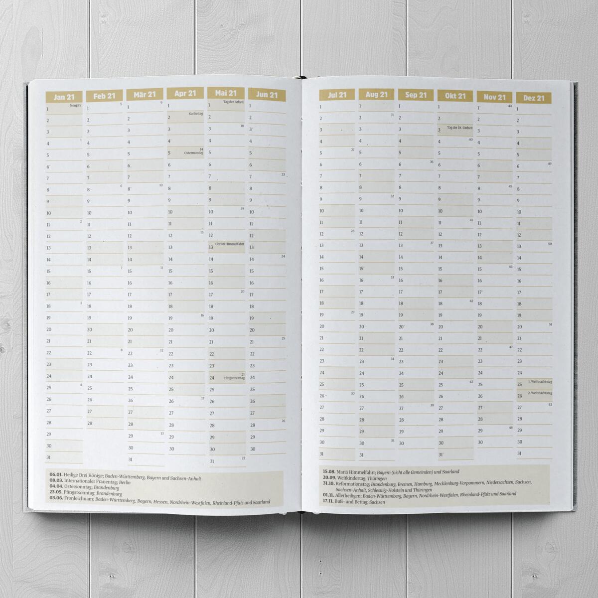 Ein guter Plan - Kalender - Ein guter Plan 2021 | Avocadostore