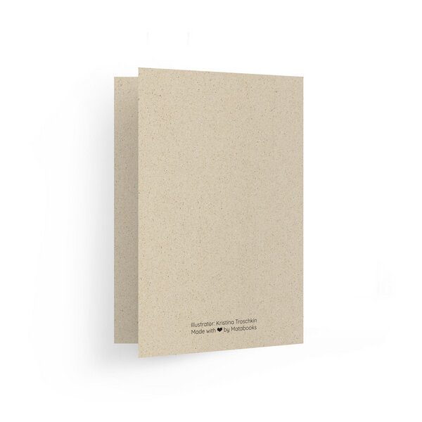 Matabooks - Grußkarte Graspapier - Vatertag | Avocadostore