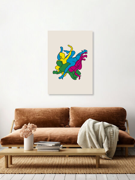 Photocircle - Knoten - Poster von Lukas Frischknecht | Avocadostore