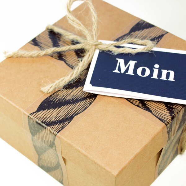 Bow & Hummingbird - Geschenkanhänger Moin | Avocadostore