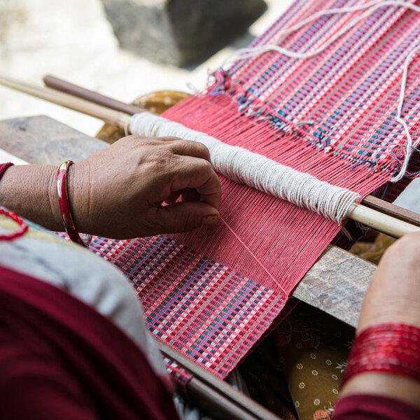 Woven - Damen Tasche Umhängetasche Rundtasche Woven Lea Round Side Bag ...