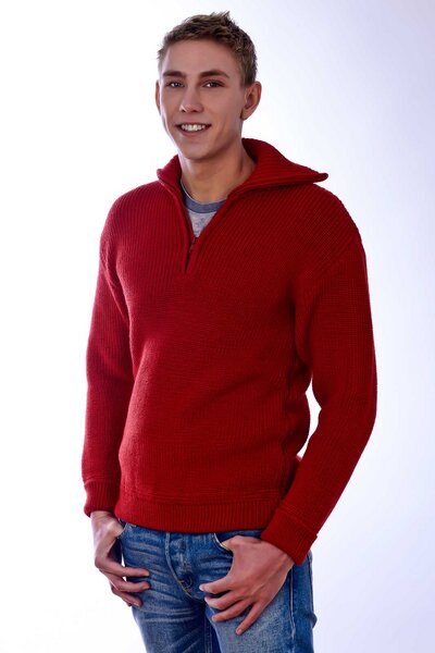 Fischerhemden-Uwe - Troyer - Blauer Peter - 100% Schurwolle | Avocadostore