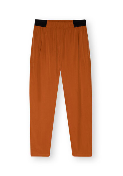 Lovjoi - Pants VISKLA mit Bundfalten und schwarzem Gummibund | Avocadostore