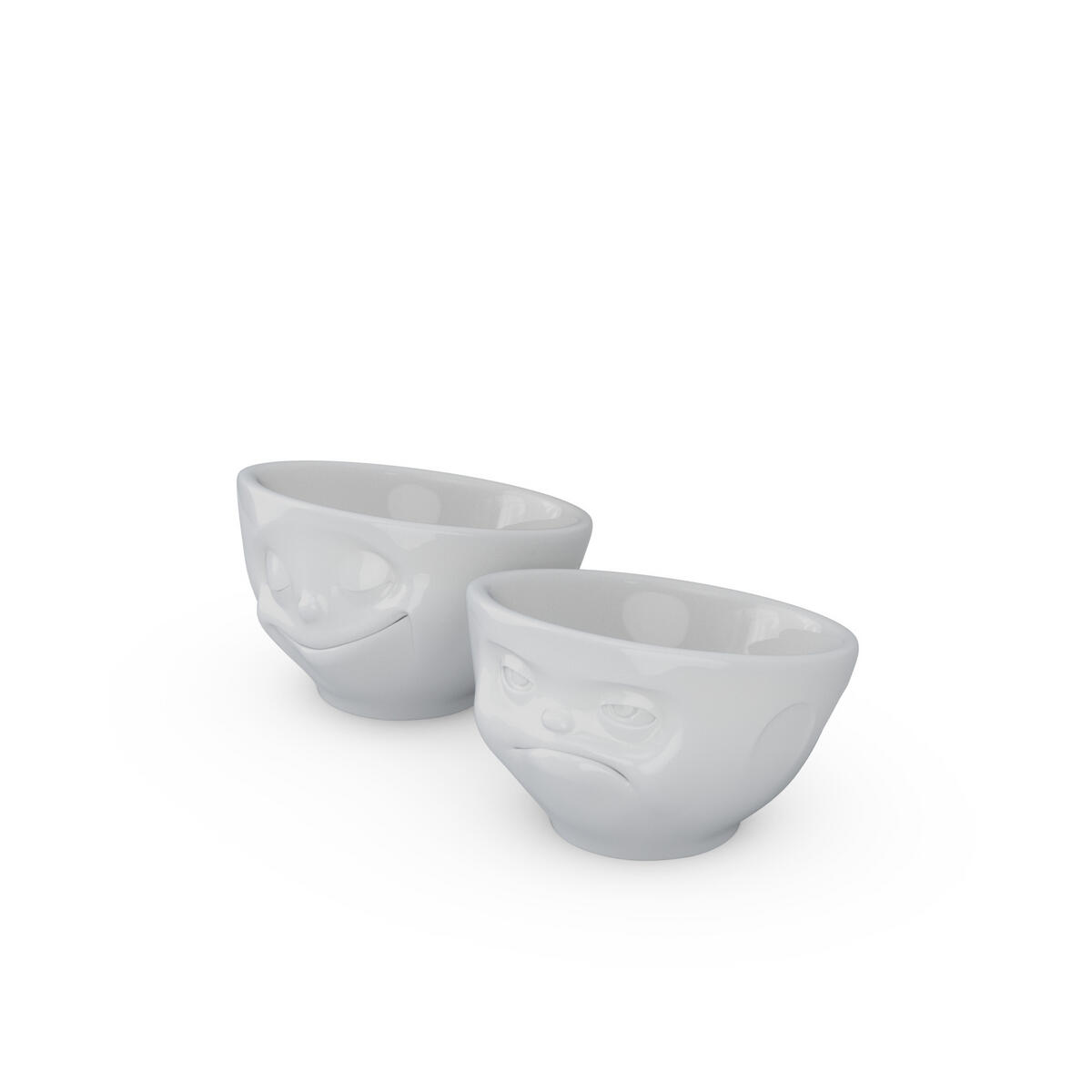 FIFTYEIGHT PRODUCTS - 3D Eierbecher Set - Glücklich/Hmpff | Avocadostore