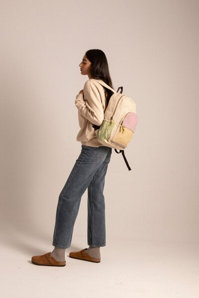 Hemper - Annapurna Lila und Pistazie Hanf Rucksack | Avocadostore