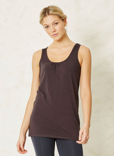 Thought - Bamboo Base Layer Singlet-Carbon | Avocadostore