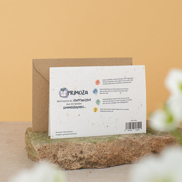 primoza GmbH - Einpflanzbare Faltkarte - Eggcelent Easter | Avocadostore