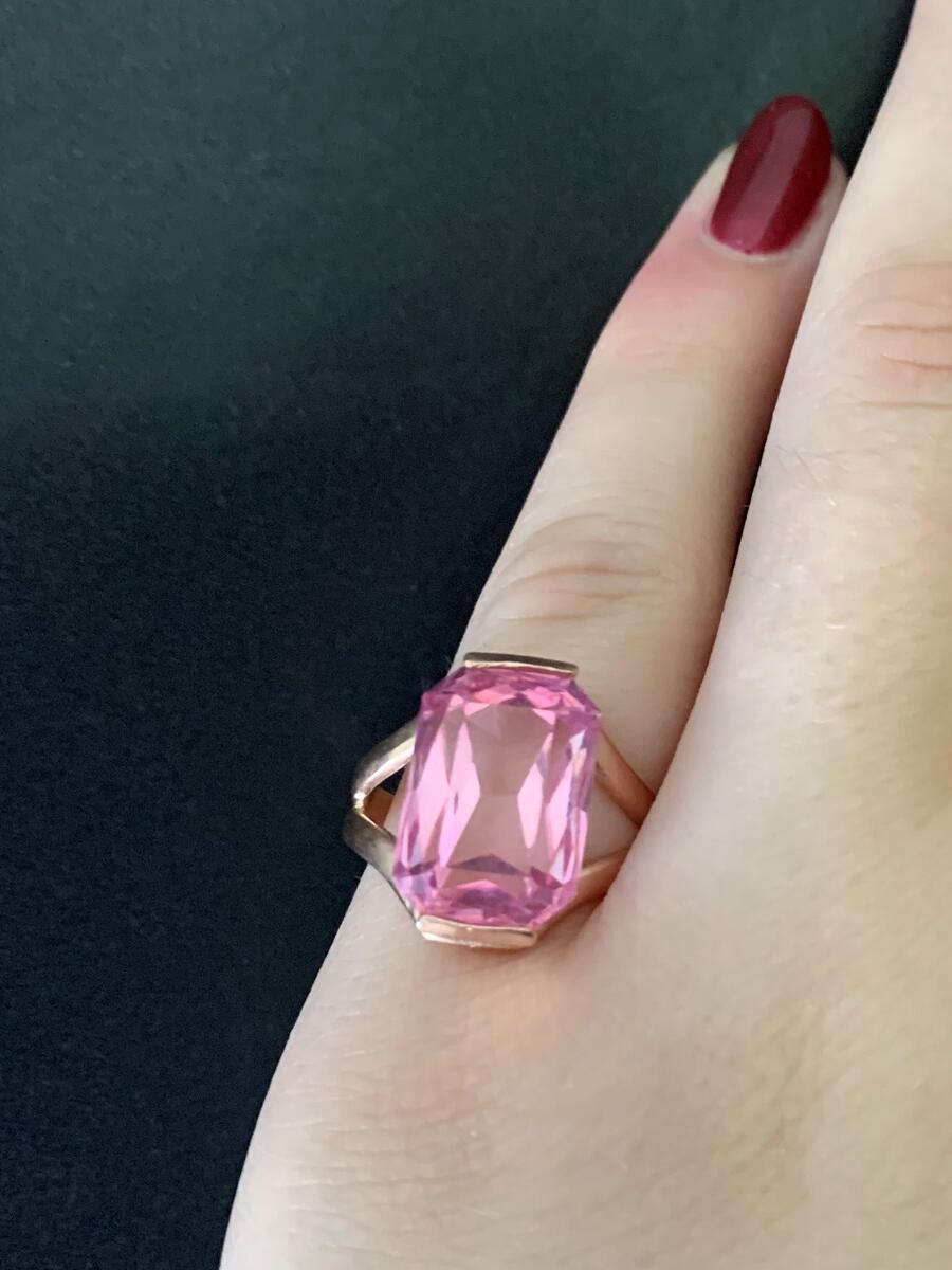 MishMish by WearPositive - Vintage Unikat: Ring PINK | Avocadostore