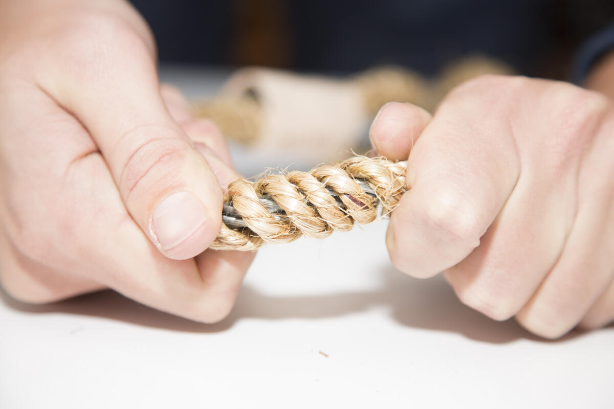 Dalman Supply - Fahrradschloss aus Hanf - Jon Lock braun by Dalman ...