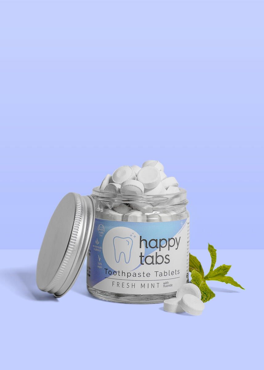 Happy Tabs - Happy Tabs Fresh Mint - Zahnputz Tabletten | Avocadostore