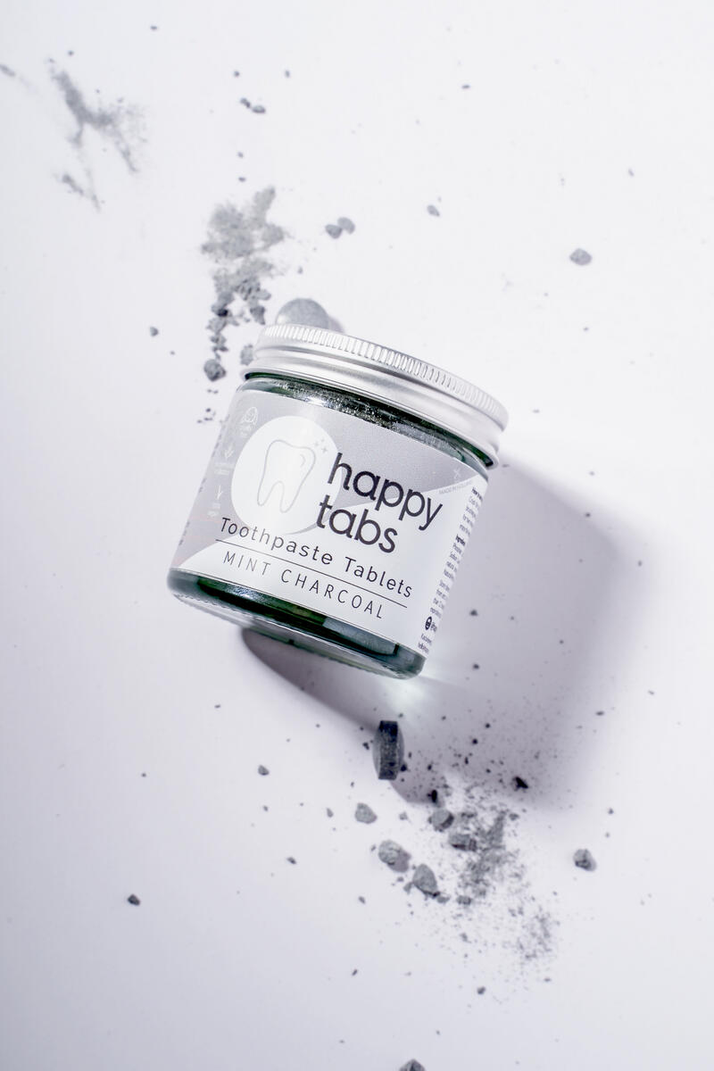 Happy Tabs - Happy Tabs Mint Charcoal - Zahnputz Tabletten ohne Fluorid ...