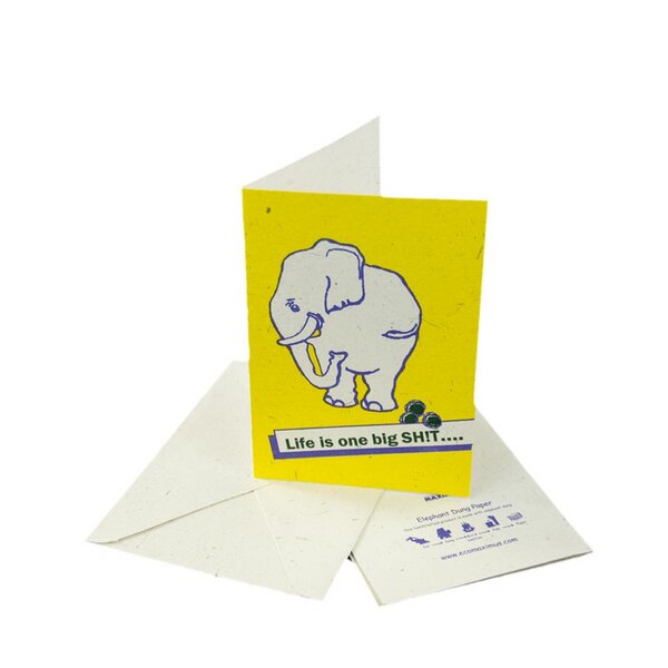 Eco Maximus - Karten-Set Life is one big SH!T inkl. Briefumschlag ...