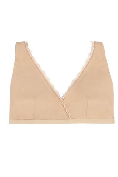 People Tree - BH - Lace Trim Triangle Bra | Avocadostore