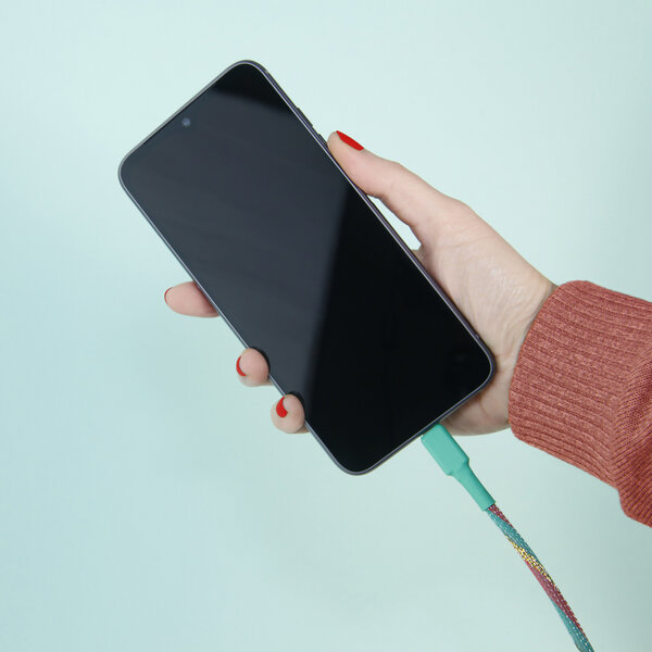 cable salad - cable salad farbenfrohes 100 Watt Schnellladekabel mit ...