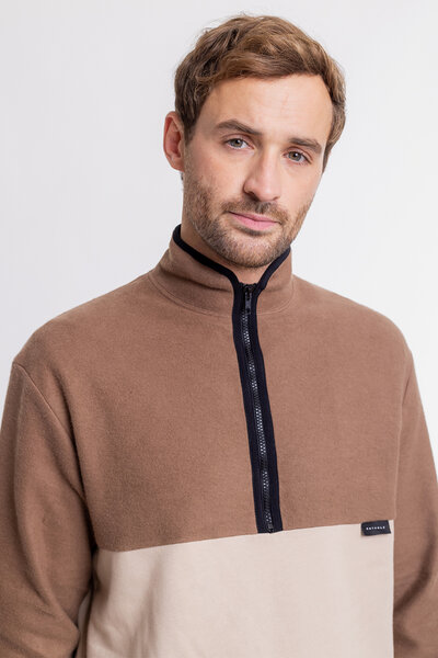 Rotholz - Bio Half Zip Sweatshirt | Avocadostore