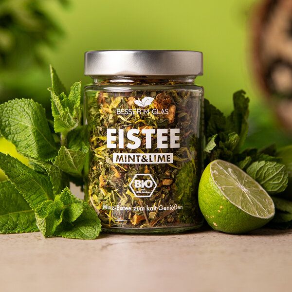 Besser im Glas - Bio Eistee natürlich süß, ohne Zucker & ohne Kalorien ...