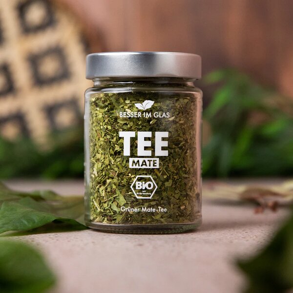 Besser im Glas - Besser im Glas - Bio Tee Mate Tee natürlich süß & ohne Zucker mit Koffein ...