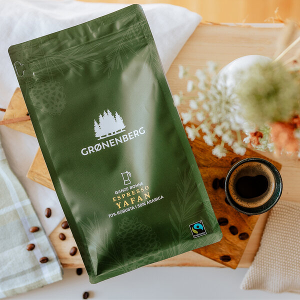 GROENENBERG - Kaffee Spar Set 7: Bio Espressobohnen 250 g + Manuelle ...