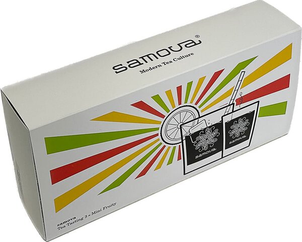 samova - samova - Tea Tasting Box - Bio Früchte- und Kräutertee - 55g ...