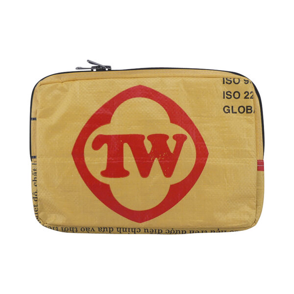 Upcycling Deluxe - Laptophülle Sleeve Krob 14 (35 x 25 cm) aus Zement ...