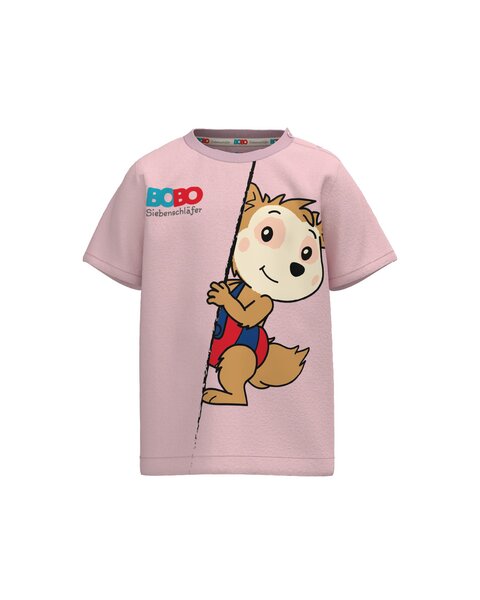 Bobo Siebenschläfer - Bobo Siebenschläfer T-Shirt Curious Bobo, rosa ...