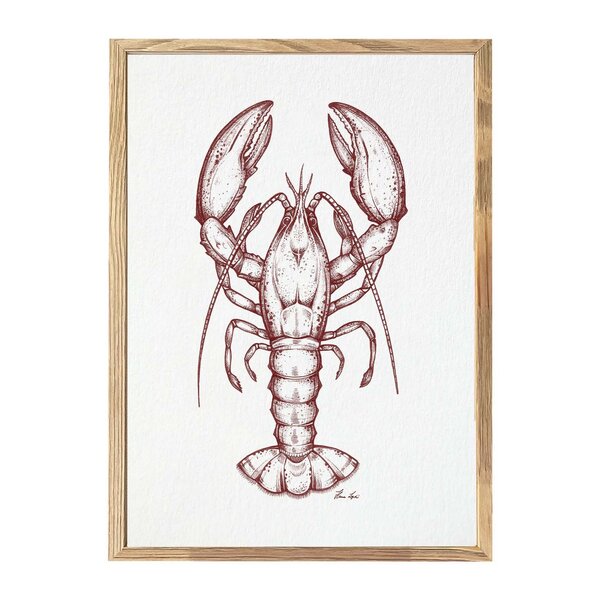 LIGARTI - Kunstdruck »Hummer« von LIGARTI | A4, A3 oder A2 | Wandbild ...