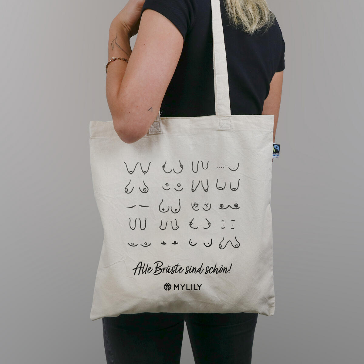 MYLILY - Organic Femcare - Brüste Beutel | Jutebeutel aus Bio-Baumwolle ...