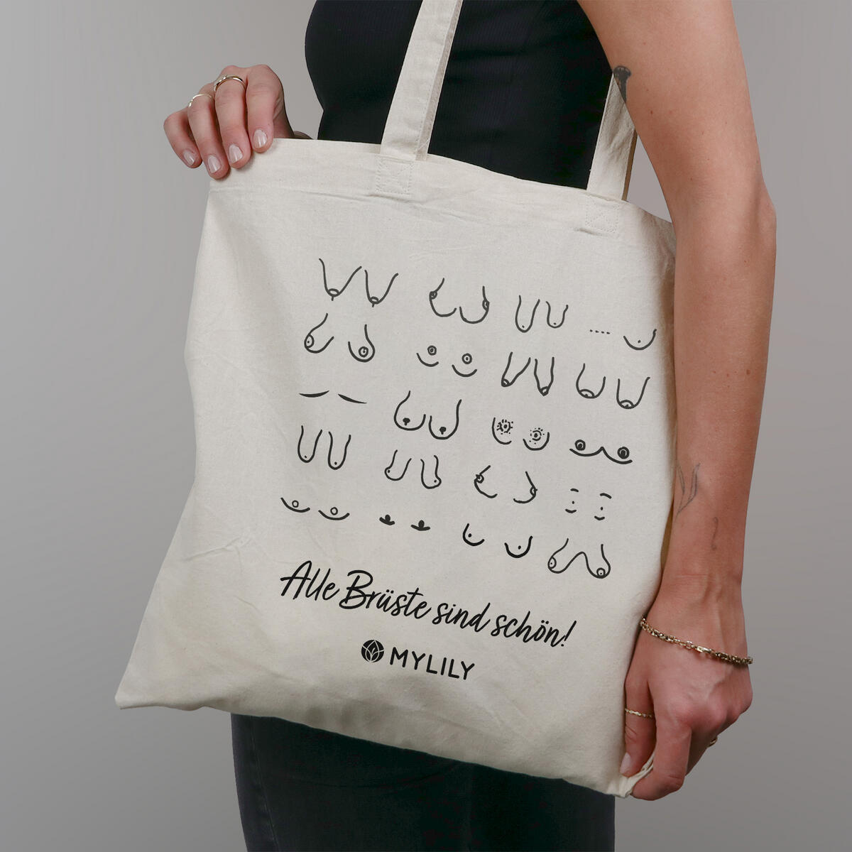 MYLILY - Organic Femcare - Brüste Beutel | Jutebeutel aus Bio-Baumwolle ...