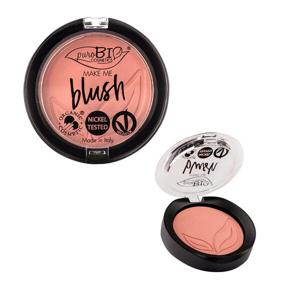 PuroBIO Cosmetics - Compact Blush Pink Satin | Avocadostore