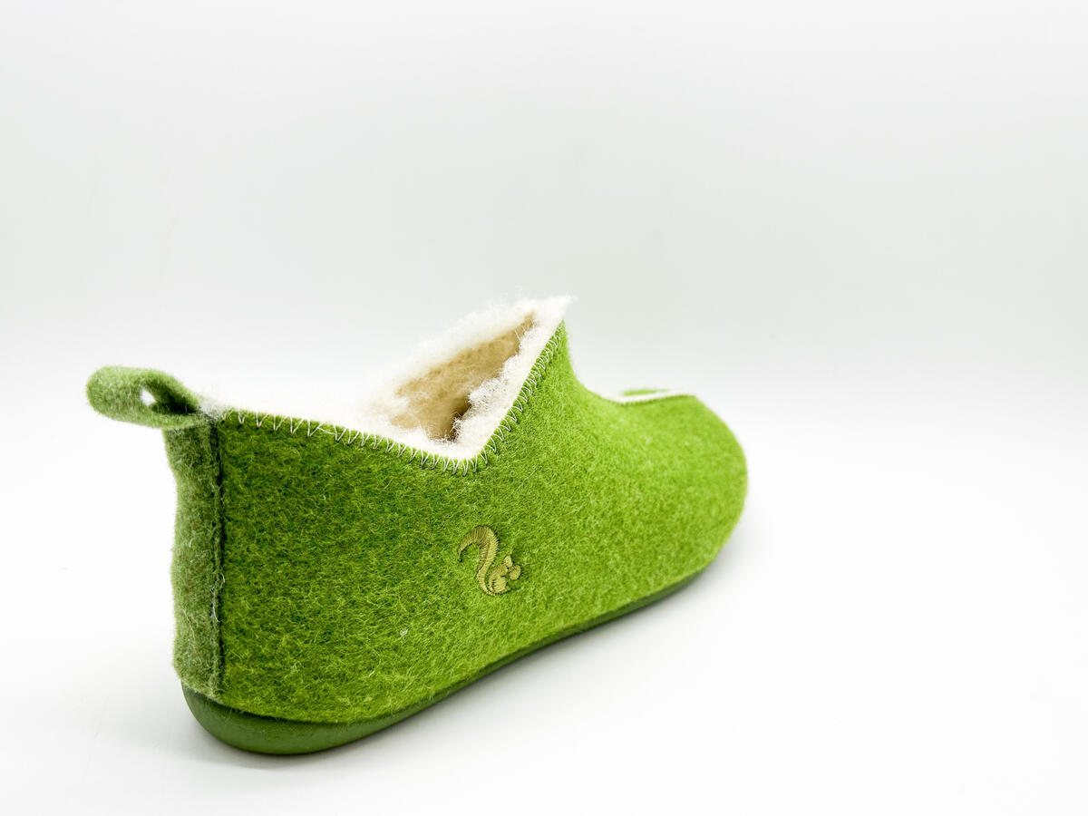 thies - Hausschuh Slipper Boot thies ®, echte Wolle und Bio-Schurwolle ...