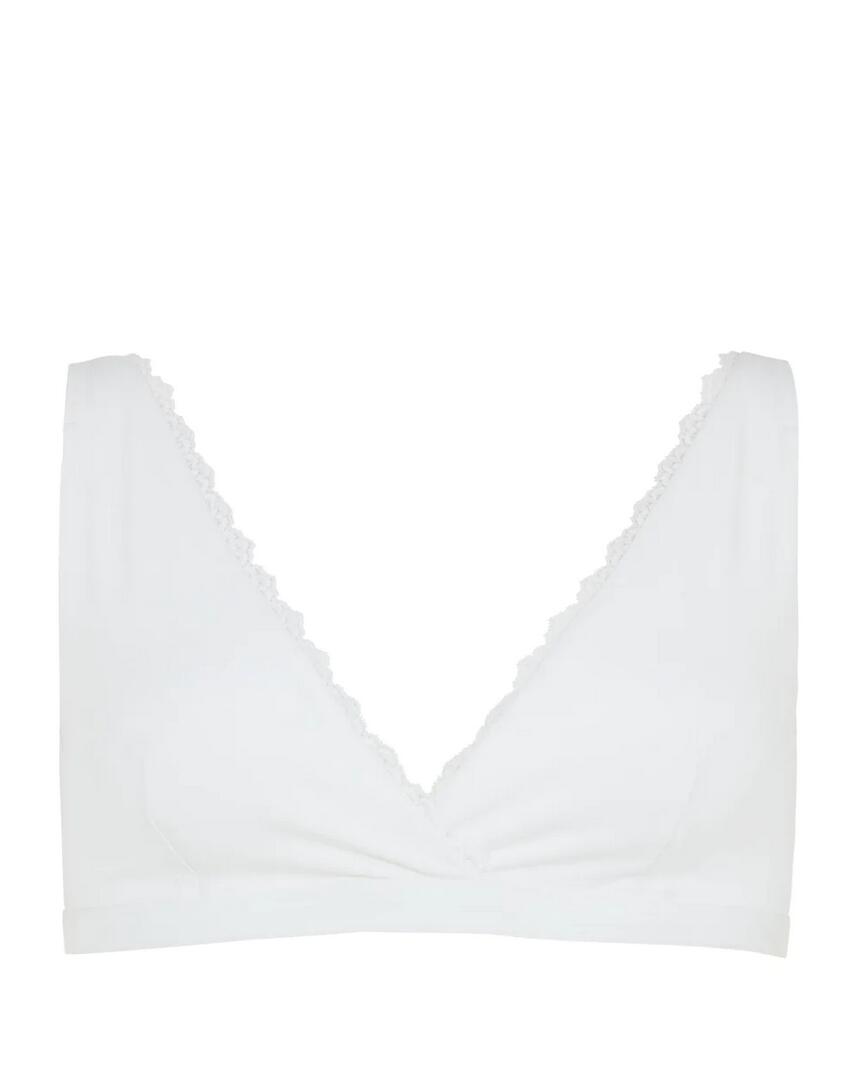 People Tree - BH - Lace Trim Triangle Bra | Avocadostore