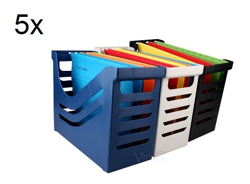 Jalema - Jalema Re-Solution Office Box, 5xHängemappe Euroflex - 5er Set ...