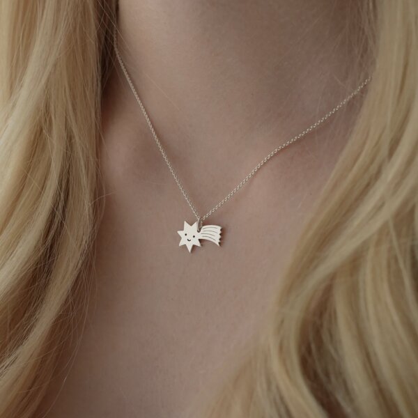 BELLYBIRD Jewellery - Kinderkette - kleine Sternschnuppe, Anhänger ...