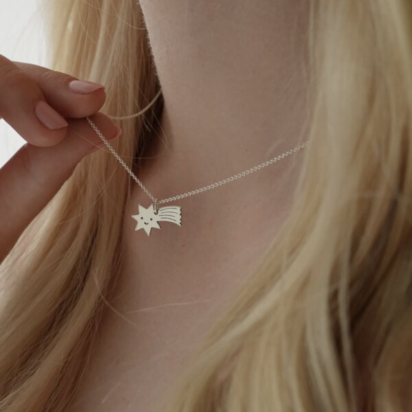 BELLYBIRD Jewellery - Kinderkette - kleine Sternschnuppe, Anhänger ...