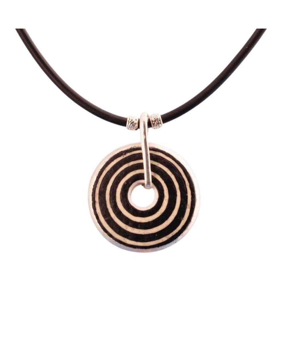 Mambu Design - Upcycling Halskette - Circles - Straußeneischmuck ...