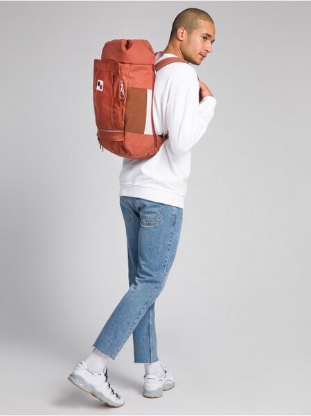 pinqponq - Blok Medium Backpack - Supple Red | Avocadostore