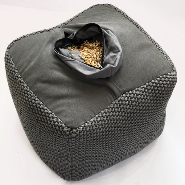 VIVREI - VIVREI Sitzsack Sitzpouf mit Bio-Dinkelspelz | Avocadostore